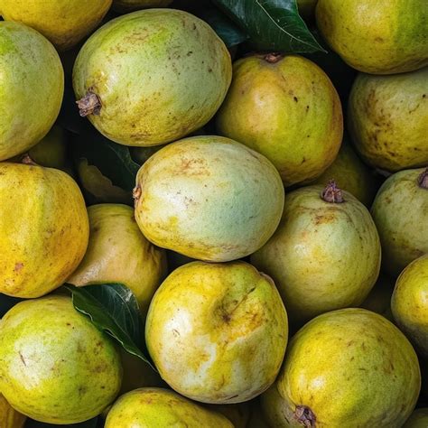White Sapote Fruit Fresh And Tasty Overwhelming Abundance Premium Ai