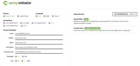 Spring Cloud Config Server Step By Step Spring Cloud
