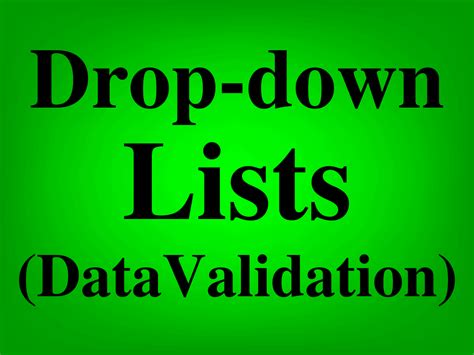 How To Create A Drop Down List In Google Sheets Data Validation