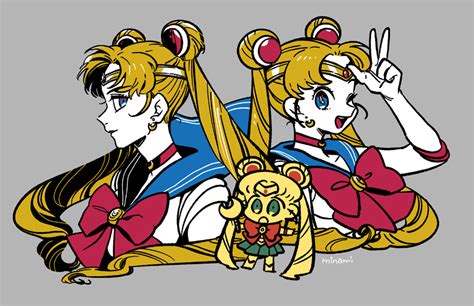 Dramatica Sailor Moon Bishoujo Senshi Sailor Moon 1girl Blonde Hair