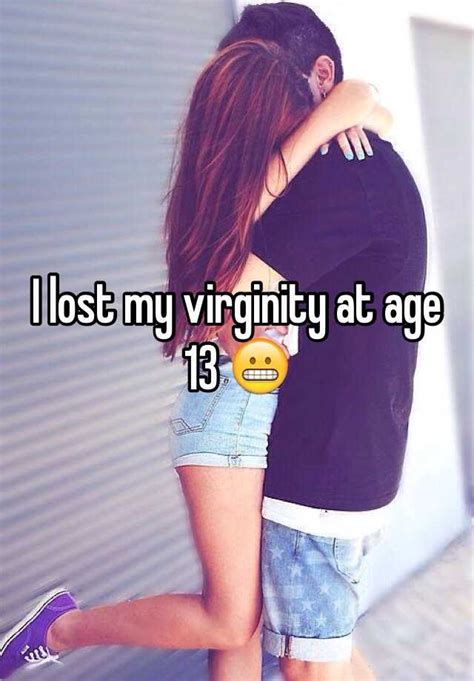 I Lost My Virginity At Age 13 😬