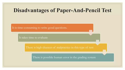 paper and pencil test pptx