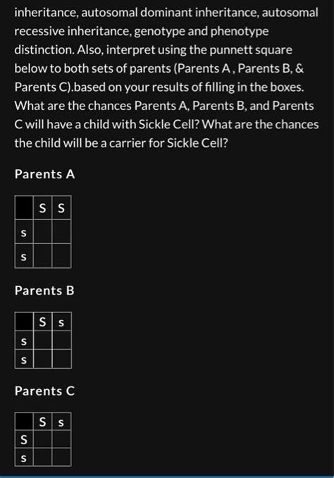 Solved Inheritance Autosomal Dominant Inheritance