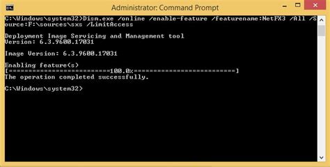 Cloud Age Is Upon Us How To Enable NET Framework 3 5 On Windows 8 Or 2012