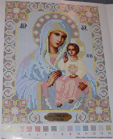 Вышивка крестиком черно белые схемы иконы