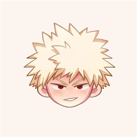 Bakugou Emoji Bakugo Face Png My Hero Academia Doodles Bakugo Chibi