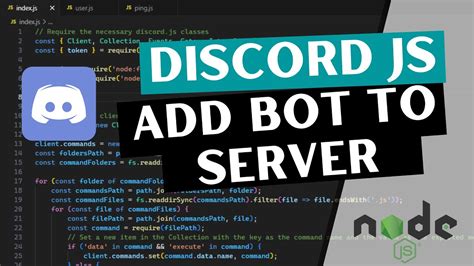 create discord bot and add to server youtube