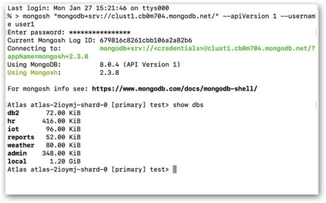 Working With Mongodb Shell Simple Talk