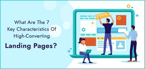 what are the 7 key characteristics of high converting landing pages