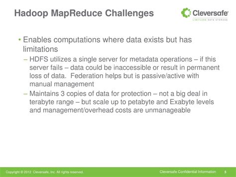 Ppt Combining The Power Of Hadoop With Object Based Dispersed Storage