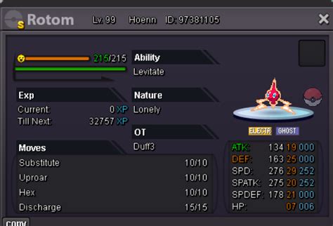 Shiny Rotom [closed] Shiny And Special Pokémon Cross Server