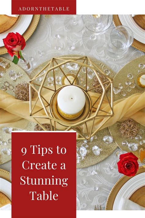 Tips To Create A Stunning Table Tablescapes Inexpensive Table Create