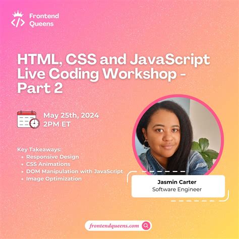 jasmin c on linkedin i had an amazing time live coding with the