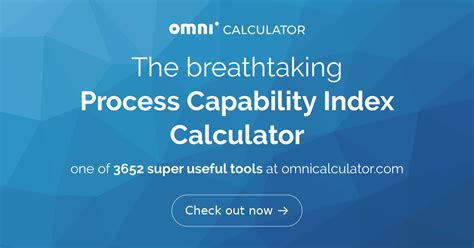 Process Capability Index Calculator