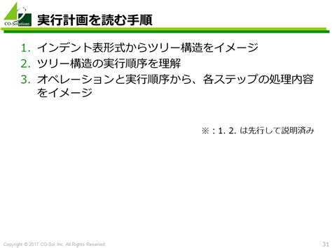 Oracle Sql実行計画の読み方 コーソルdatabaseエンジニアのblog Oracle Sql実行計画の読み方 コーソルdatabaseエンジニアのblog