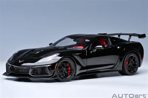Autoart Chevrolet Corvette C7 Zr1 Gloss Black 118 Chigun Hobbies