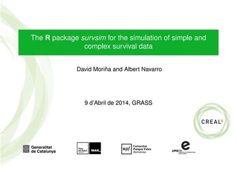 The R Package Survsim For The Simulation Of Simple And Complex Survival