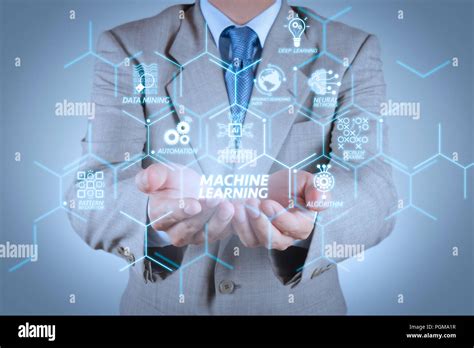Machine Learning Technology Diagram With Artificial Intelligence Ai