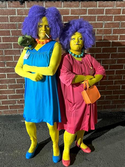 Selma Bouvier Halloween Costume Marge And Homer Costume Marge Homer