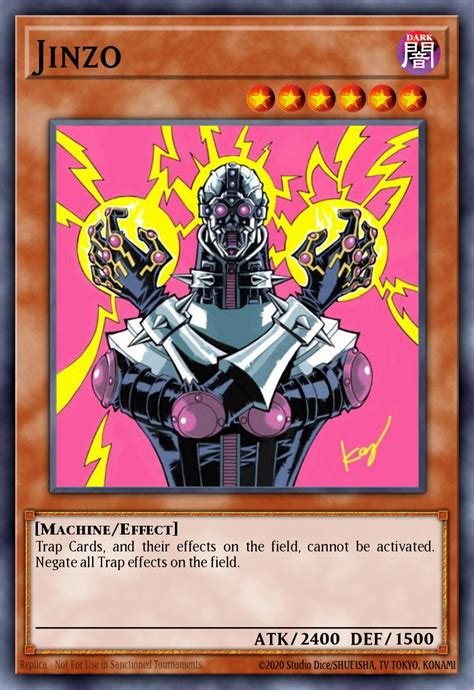 Jinzo Yu Gi Oh Card Database Ygoprodeck