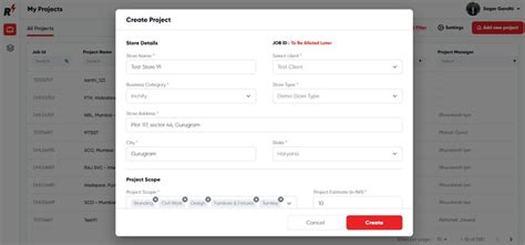 How To Create A Project