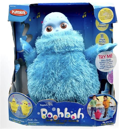 2004 Ragdoll Blue Boohbah Jumbah 13 Dance Along Stuffed Plush Toy