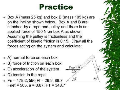 Physics Pulley Problems Tension