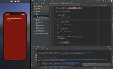 Dart I Want Add Transaction Into Card Flutter Stack Overflow