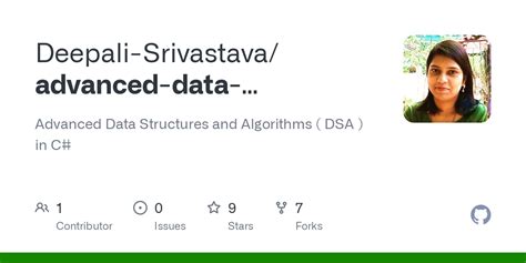 Github Deepali Srivastavaadvanced Data Structures And Algorithms In