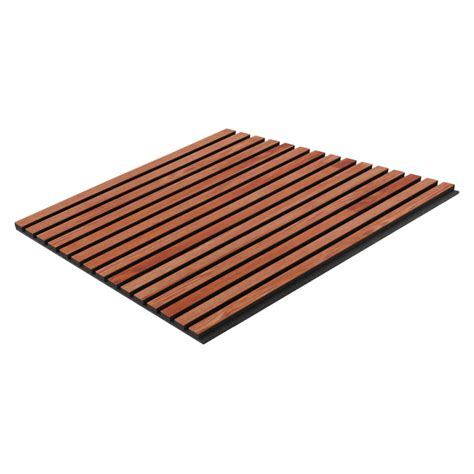 Fornirowany Panel Akustyczny 3d Mahoń [60x60] Polski Producent Lameo®