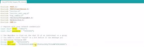 esp32 cam pir motion sensor camera using telegram app 2025