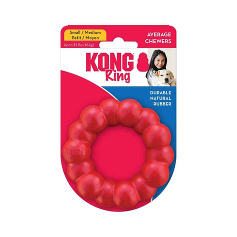 Kong Ring Rubber Chew Toy Small Medium Sportsmans Warehouse