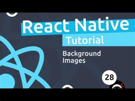 React Native Tutorial Background Images YouTube