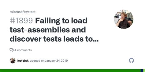 Failing To Load Test Assemblies And Discover Tests Leads To Success In VSTest Console Exe
