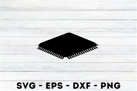 Cpu Processor Silhouette Svg Graphic By Magaart · Creative Fabrica