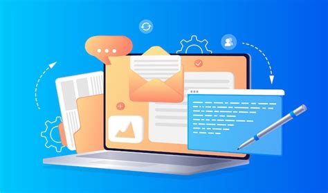 premium vector software development concept