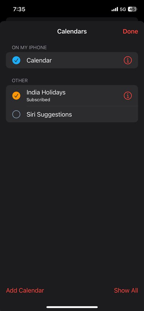 Default Birthday Calendar Not Visible In Apple Community