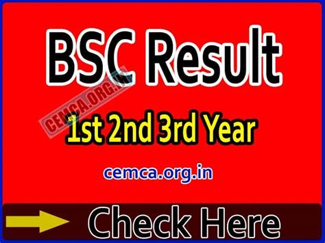 BSC Result 2025 यहाँ देखे B.SC 1st 2nd 3rd Year Results Date