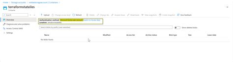 protecting sensitive data in the terraform state file in an azure