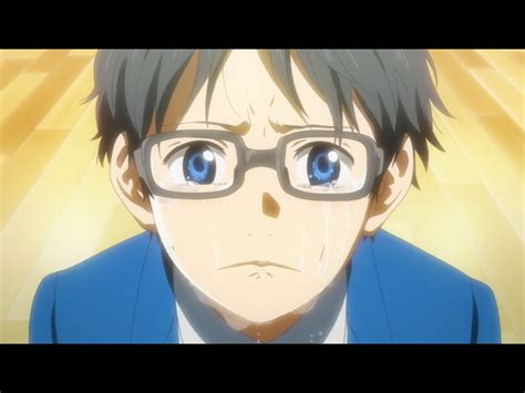 My Heart Breaks When Kousei Cries Your Lie In April Anime You Lied