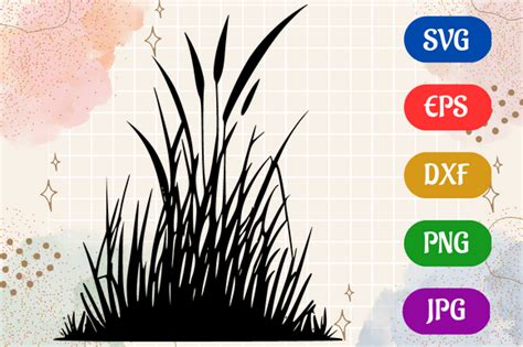 Grass Quality Dxf Icon Cricut Graphic By Creative Oasis · Creative