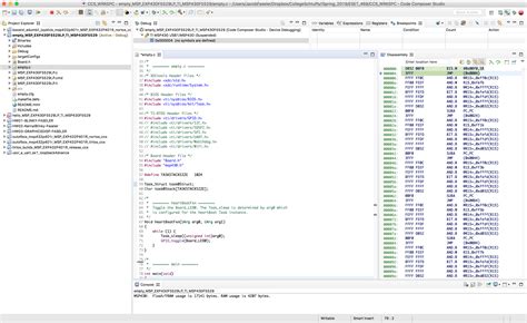 Rtosmsp Exp430f5529lp Empty Example Compiles Infinite Loop At