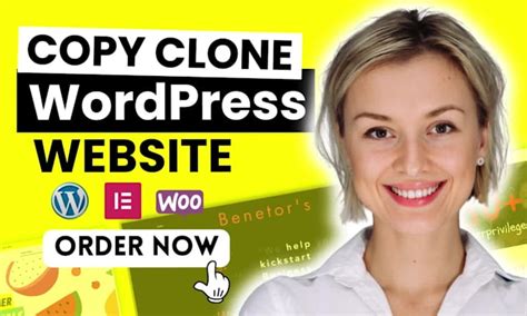 build design redesign copy clone wordpress website development