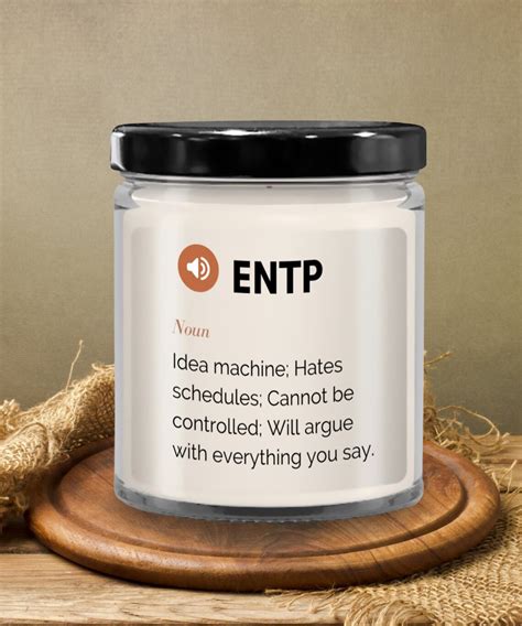 Entp Candle Entp Box Entp Decor Entp Entp Ts Mbti Merch Myer