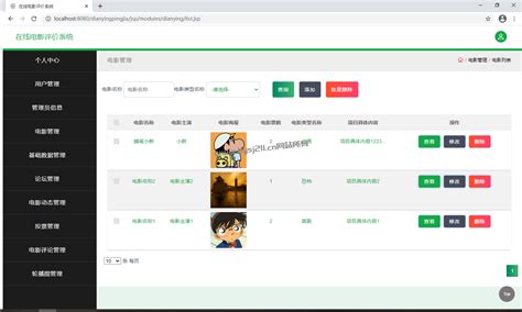 Ssm148基于spring Mvc框架的在线电影评价系统计算机java安卓小程序毕设毕业设计论文下载网站 毕设定制代做网站计算机毕业设计定制java毕设成品源码下载网站