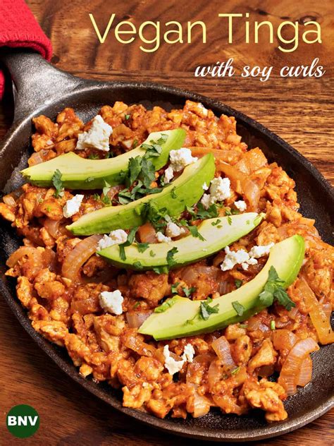 Vegan Tinga With Soy Curls Brand New Vegan