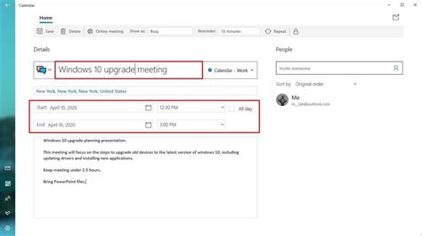 How To Use The Windows 10 Calendar App Windows Central