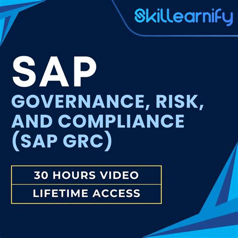 Sap Governance Risk And Compliance Sap Grc Video At Month In Bhopal Id
