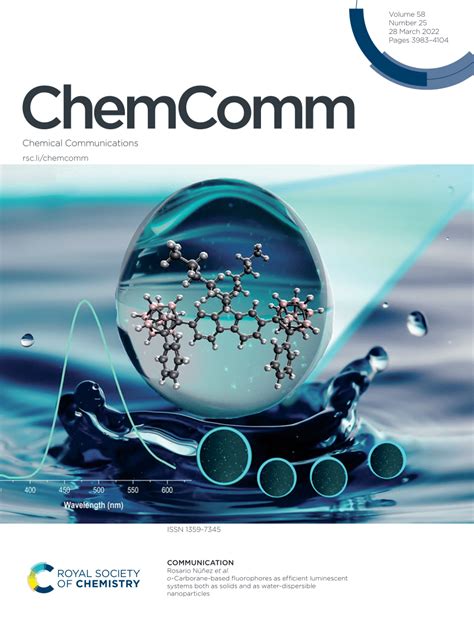 Pdf O Carborane Based Fluorophores As Efficient Luminescent Systems Both In Solid And As Water