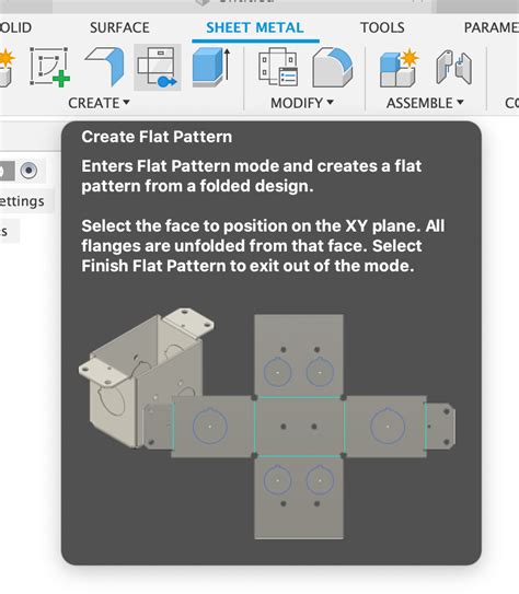 solved unfold arch bend profile and add features to flat pattern